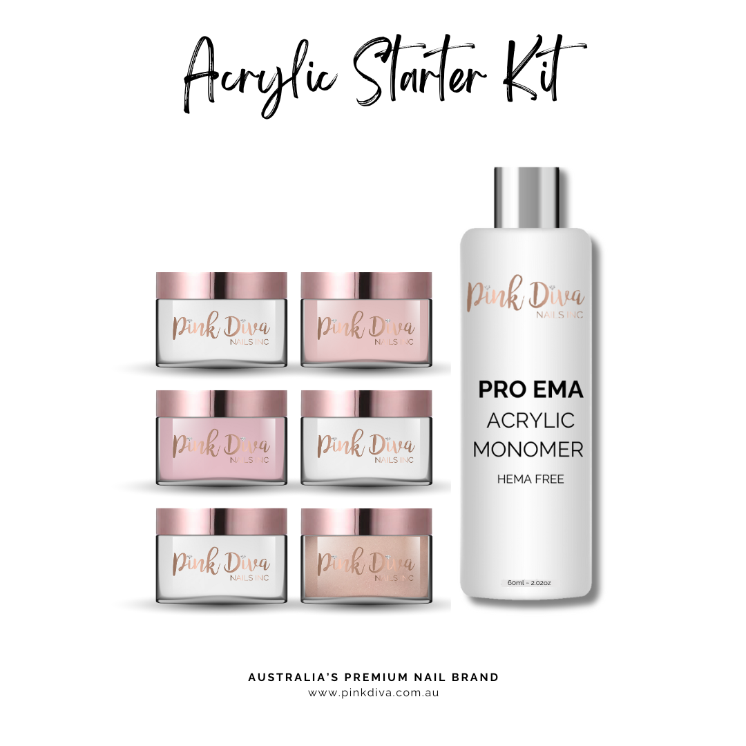 Acrylic Starter Kit – Pink Diva