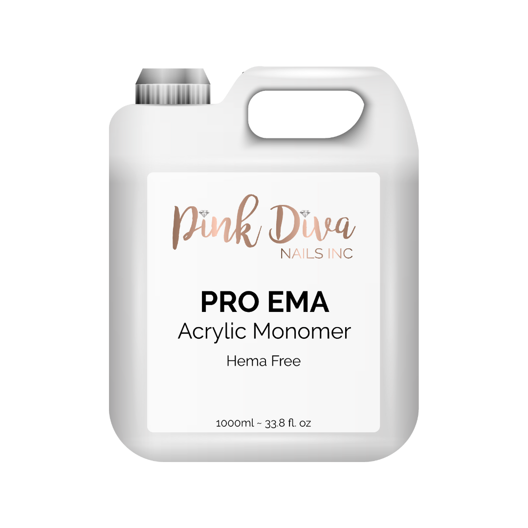 PRO EMA Acrylic Monomer 1000ml – Pink Diva