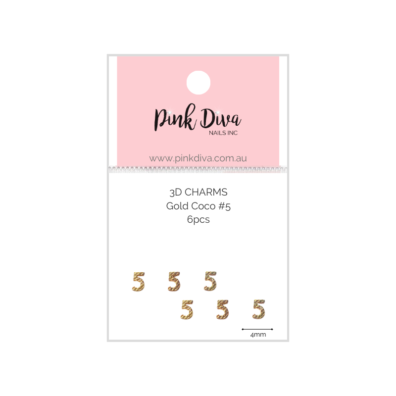 Gold Coco 5 – Pink Diva Nails Inc