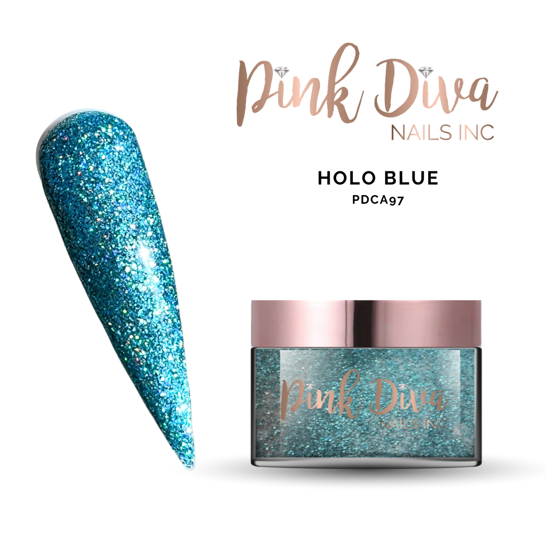 Holo Blue – Pink Diva